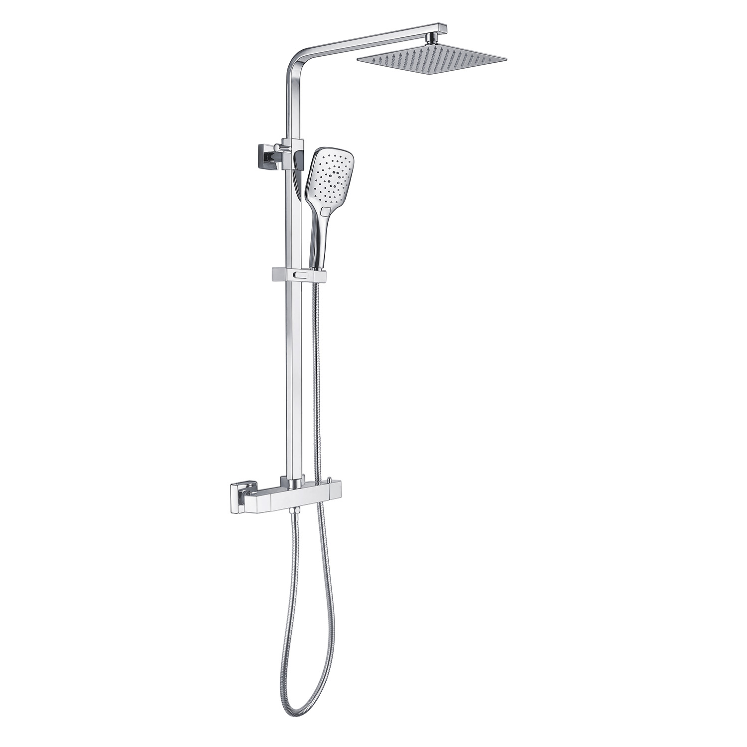 Plaza Shower Column - Chrome - Frontline Bathrooms