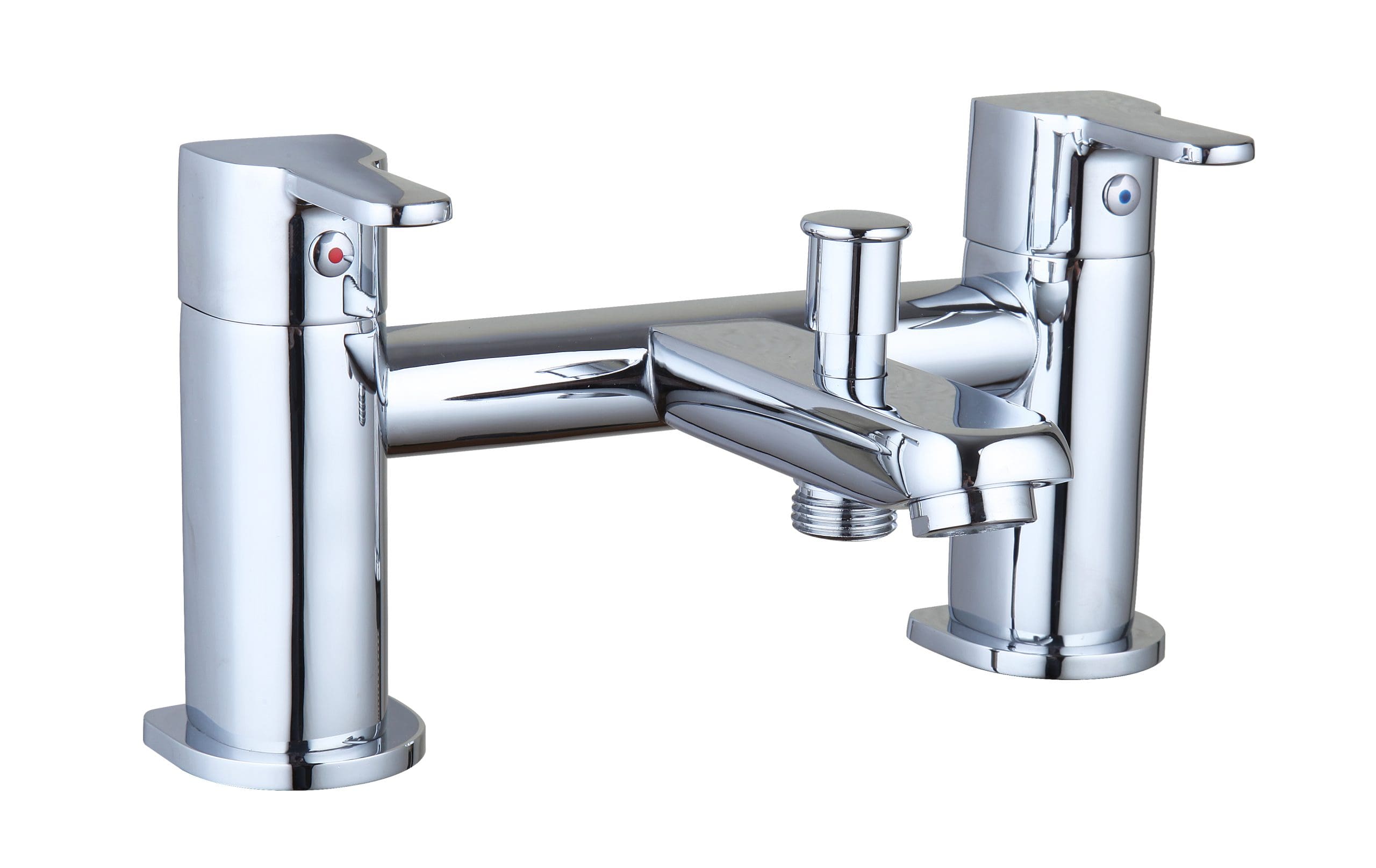 Luna Bath Shower Mixer - Chrome - Frontline Bathrooms