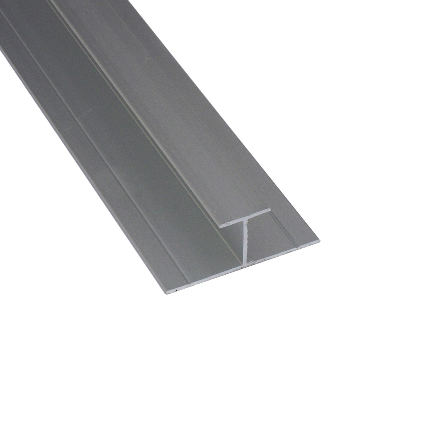 Continuous H Joint - Satin Silver - Frontline Bathrooms