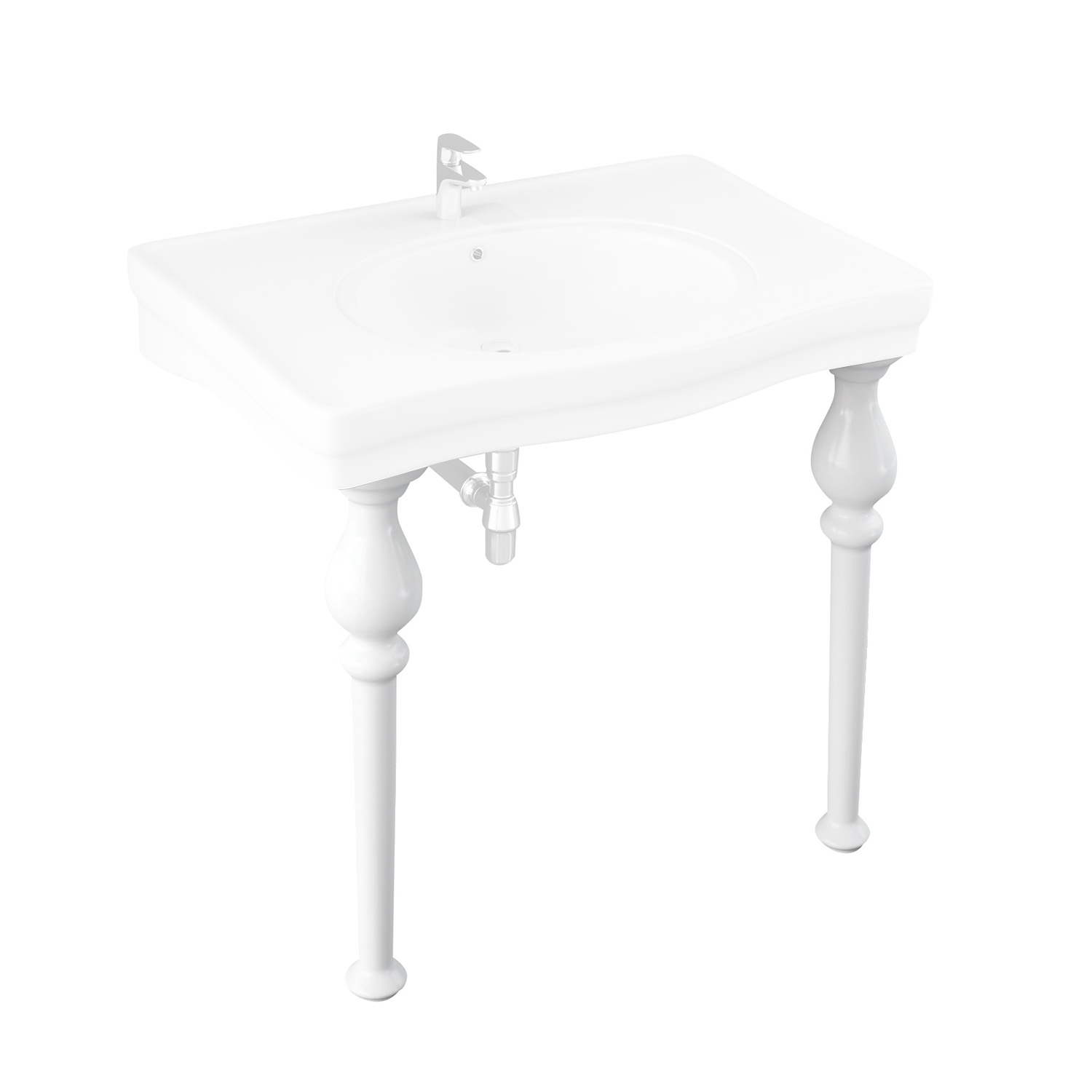 Ceramic Legs (For Console Basin) - Frontline Bathrooms