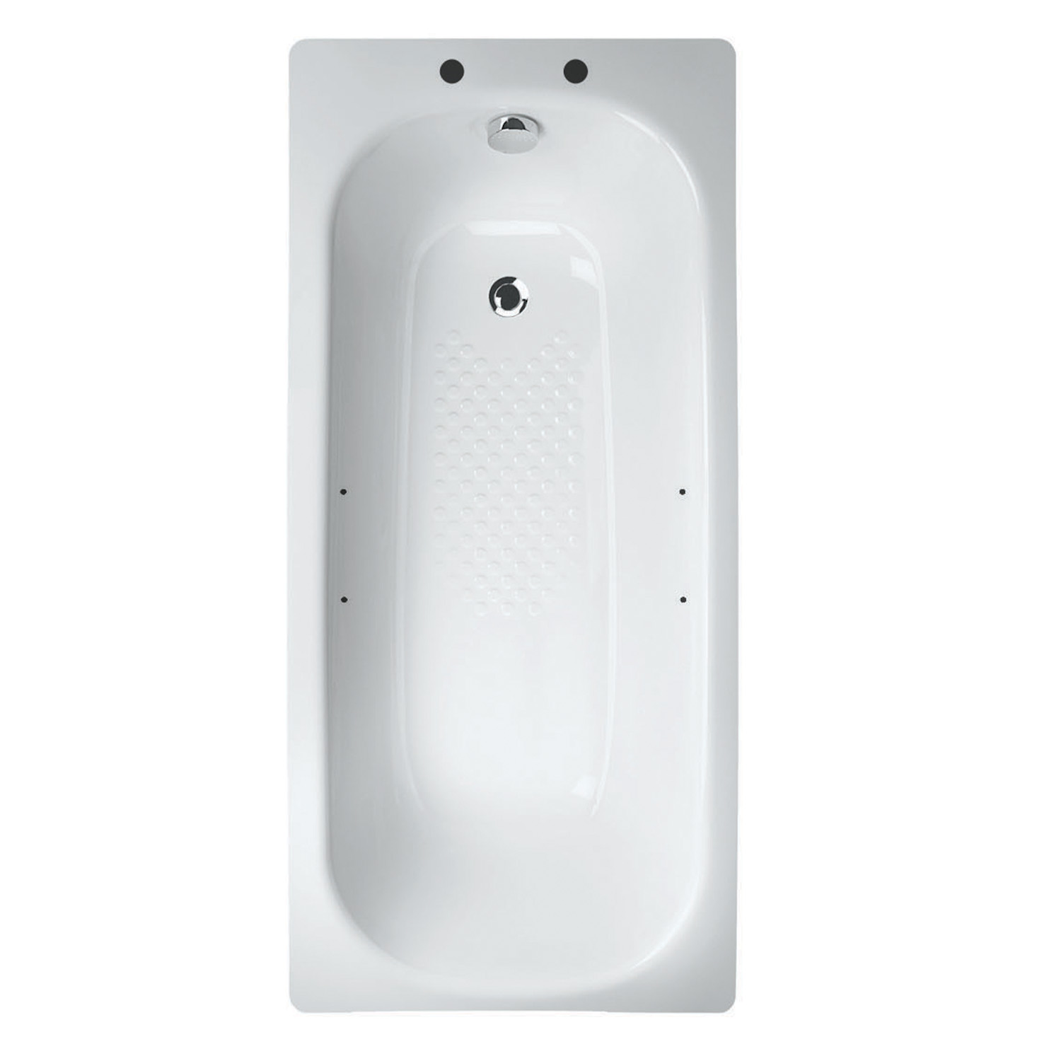 Steel Anti-Slip Twin Grip Bath - Frontline Bathrooms