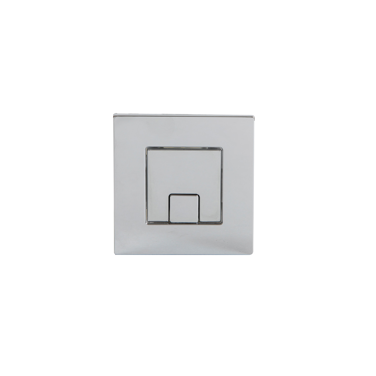 Square dual flush button - Frontline Bathrooms